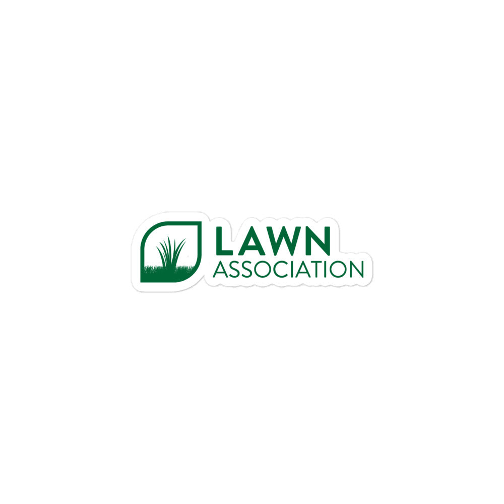 Lawn Association sticker
